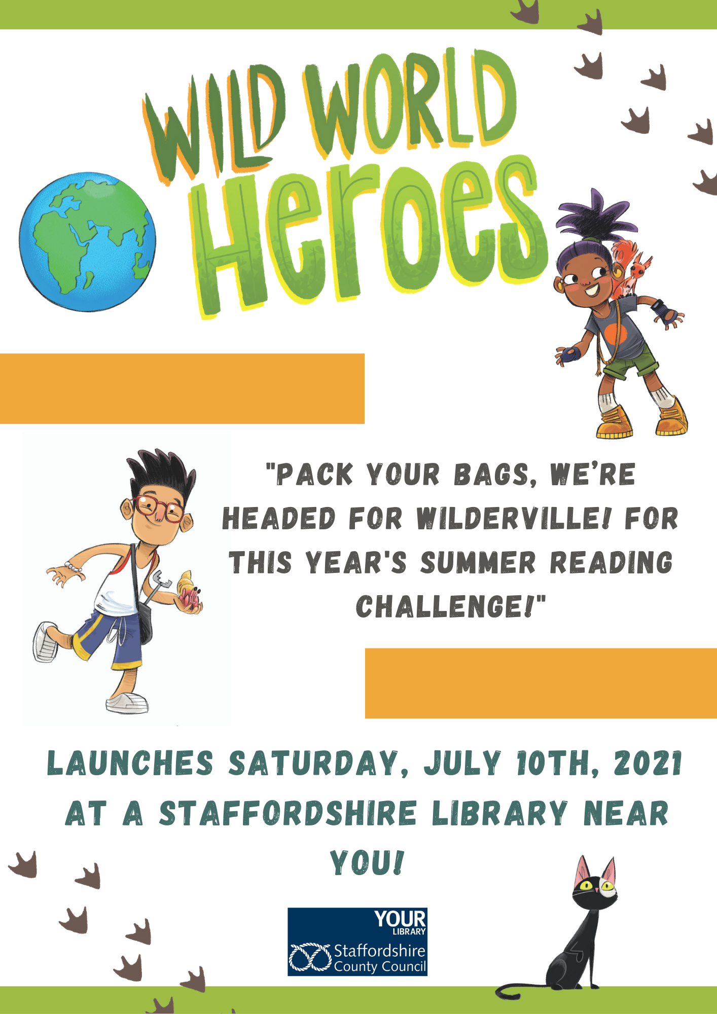 Summer Reading Challenge – Wild World Heroes – Kidsgrove Town Council
