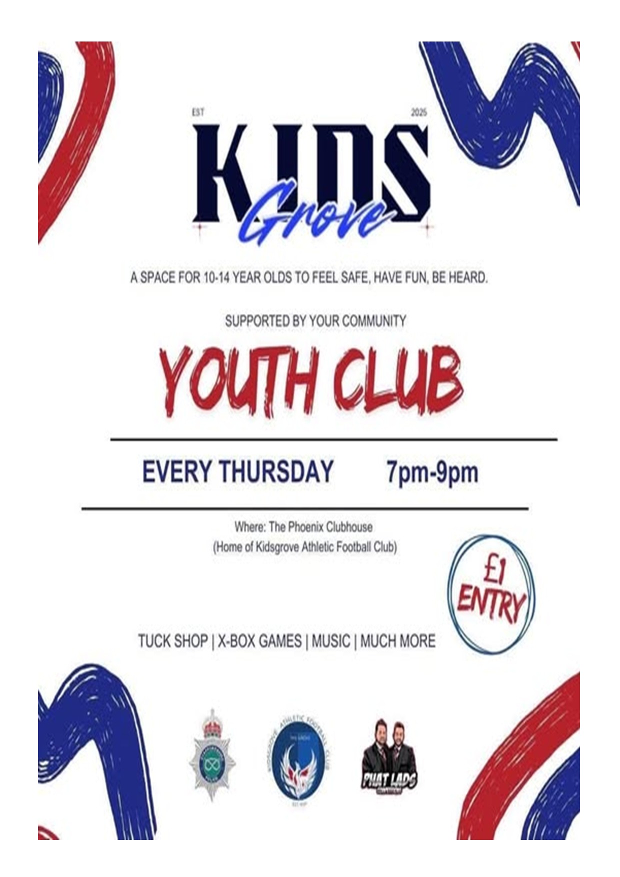 Kidsgrove Youth Club – Kidsgrove Town Council